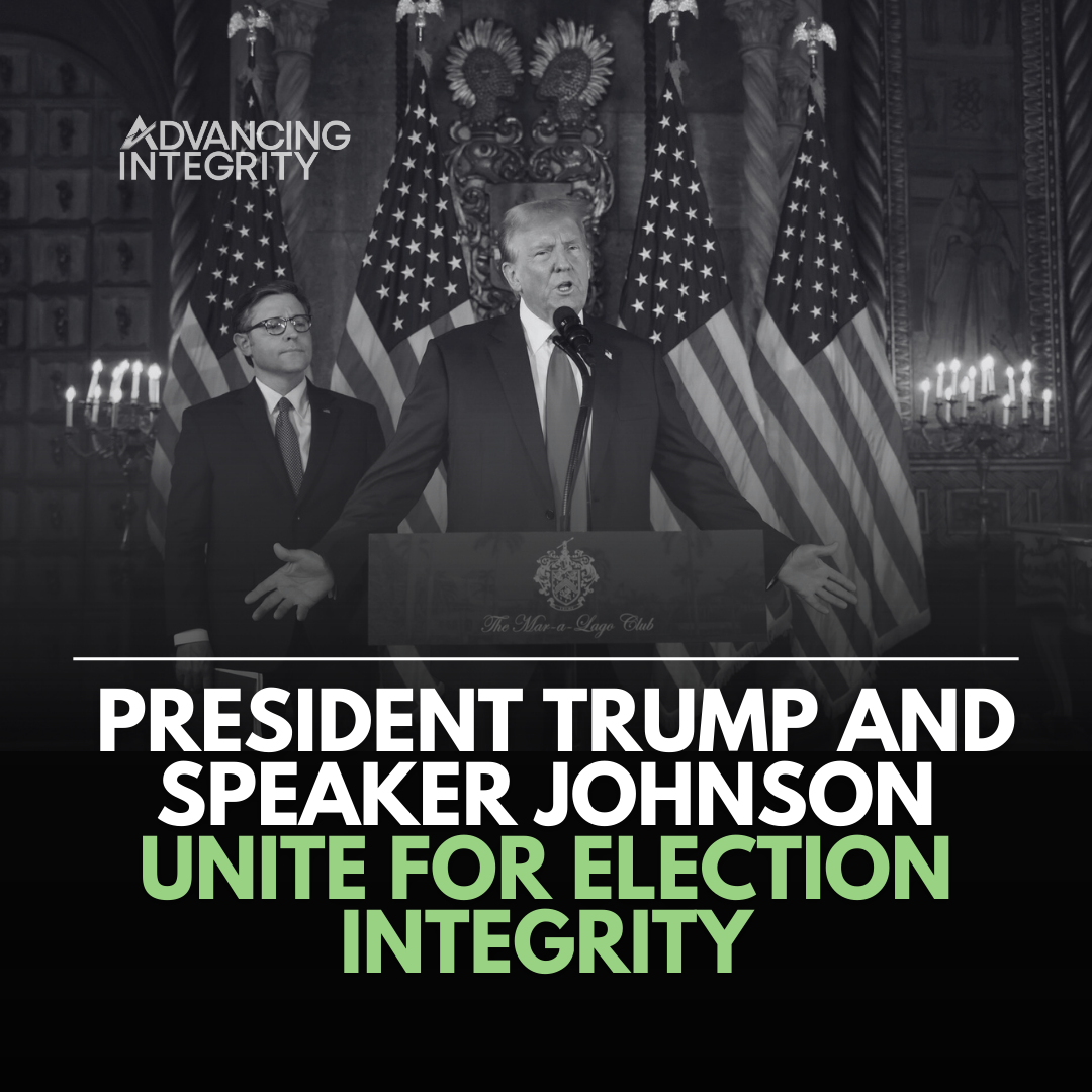 President Trump and Speaker Johnson Unite for Election Integrity ...